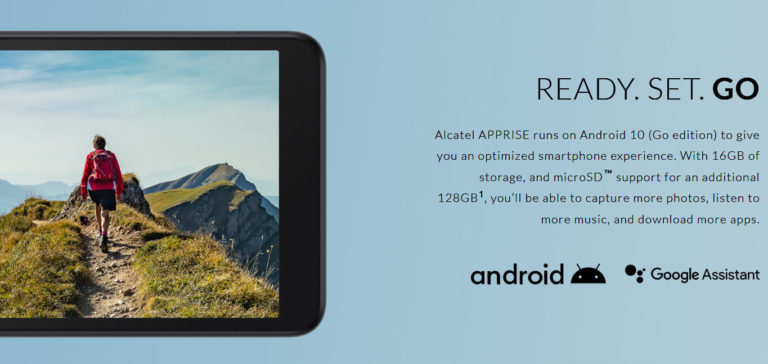 Alcatel APPRISE 発表、5.5インチディスプレイのAndroid GO Editionスマートフォン | phablet.jp ...