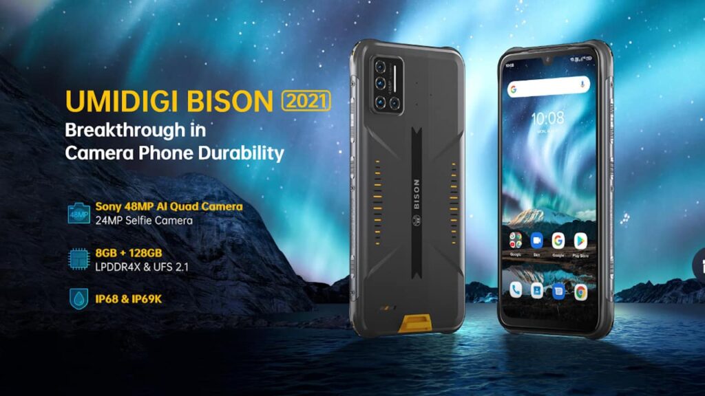 UMIDIGI BISON GT 発表、MediaTek Helio G95・64MPカメラ搭載の6.67型タフネススマートフォン | phablet.jp (ファブレット.jp)