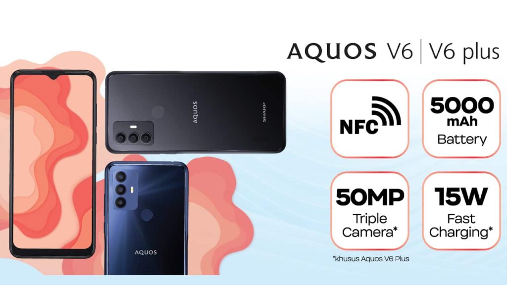 SHARP AQUOS V6 5G インドネシアで発表、6.6インチ90Hzディスプレイ | phablet.jp (ファブレット.jp)