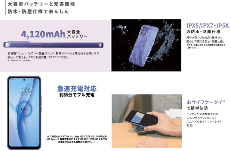 ZTE Libero 5G III 発表、有機ELディスプレイの5Gモデル ワイモバイルから | phablet.jp (ファブレット.jp)