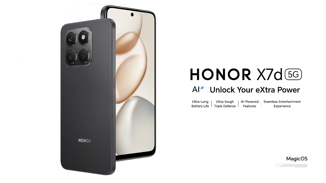 HONOR X7d 5G 発表、6500mAhバッテリー搭載の5Gスマートフォン | phablet.jp (ファブレット.jp)